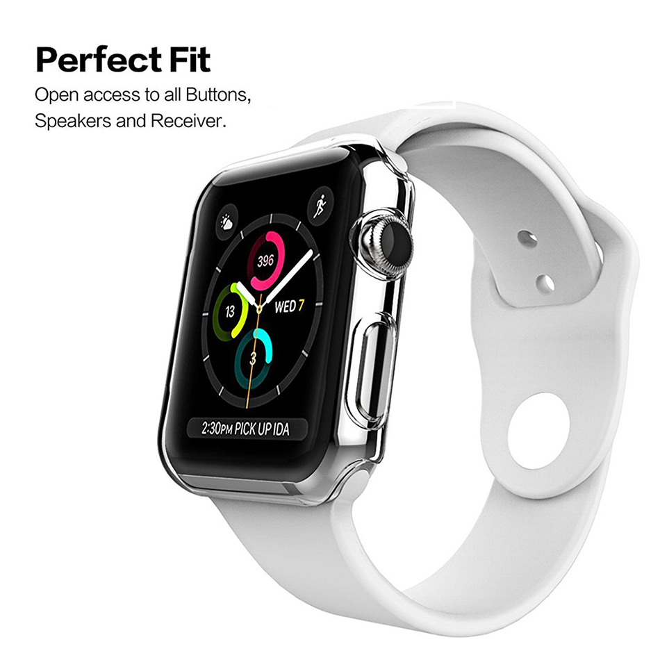 Hard Shell Protective Case for Apple Watch 38mm Series 3 / 2